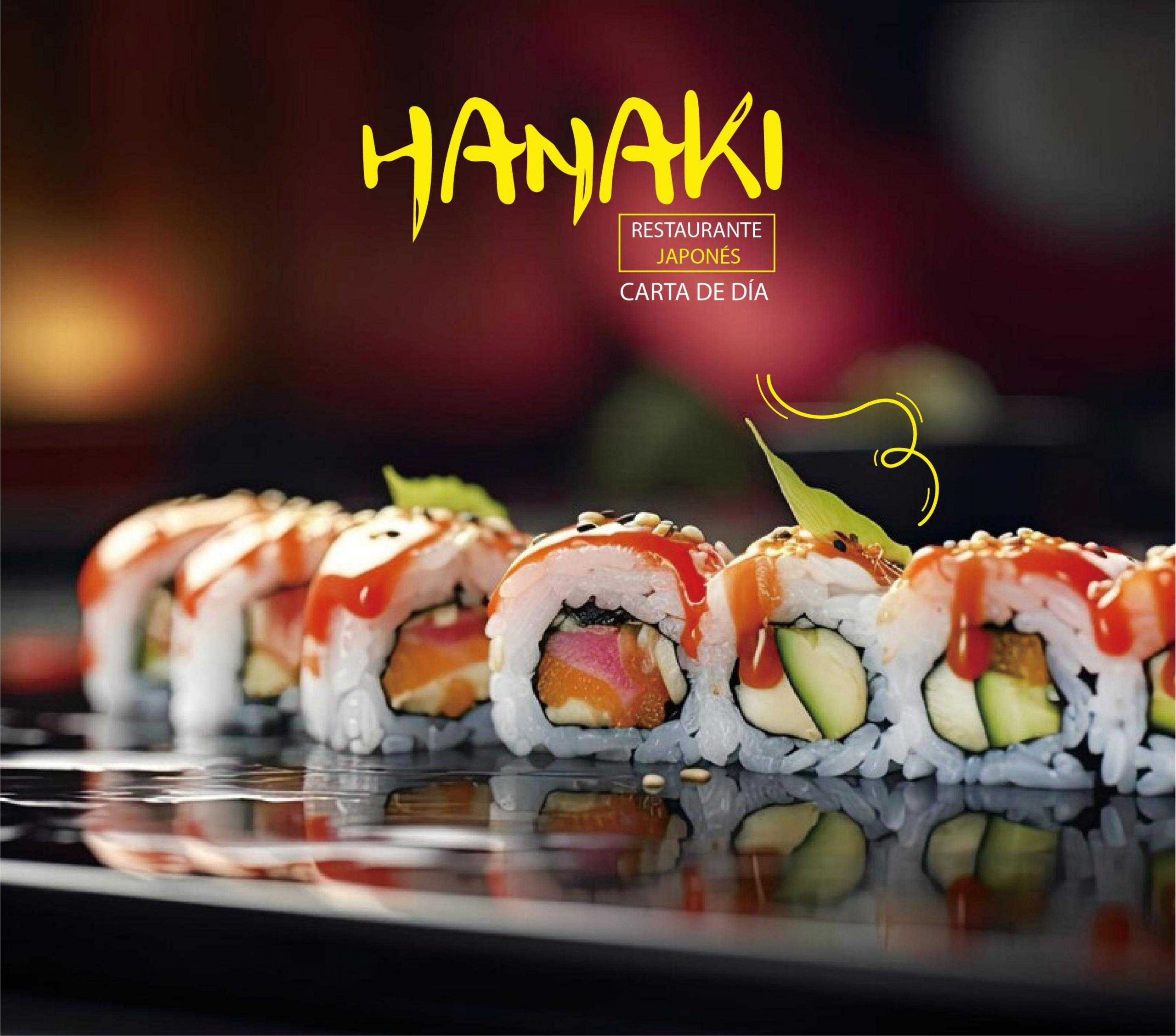 Hanaki Torrevieja menu dia – Hanaki sushi
