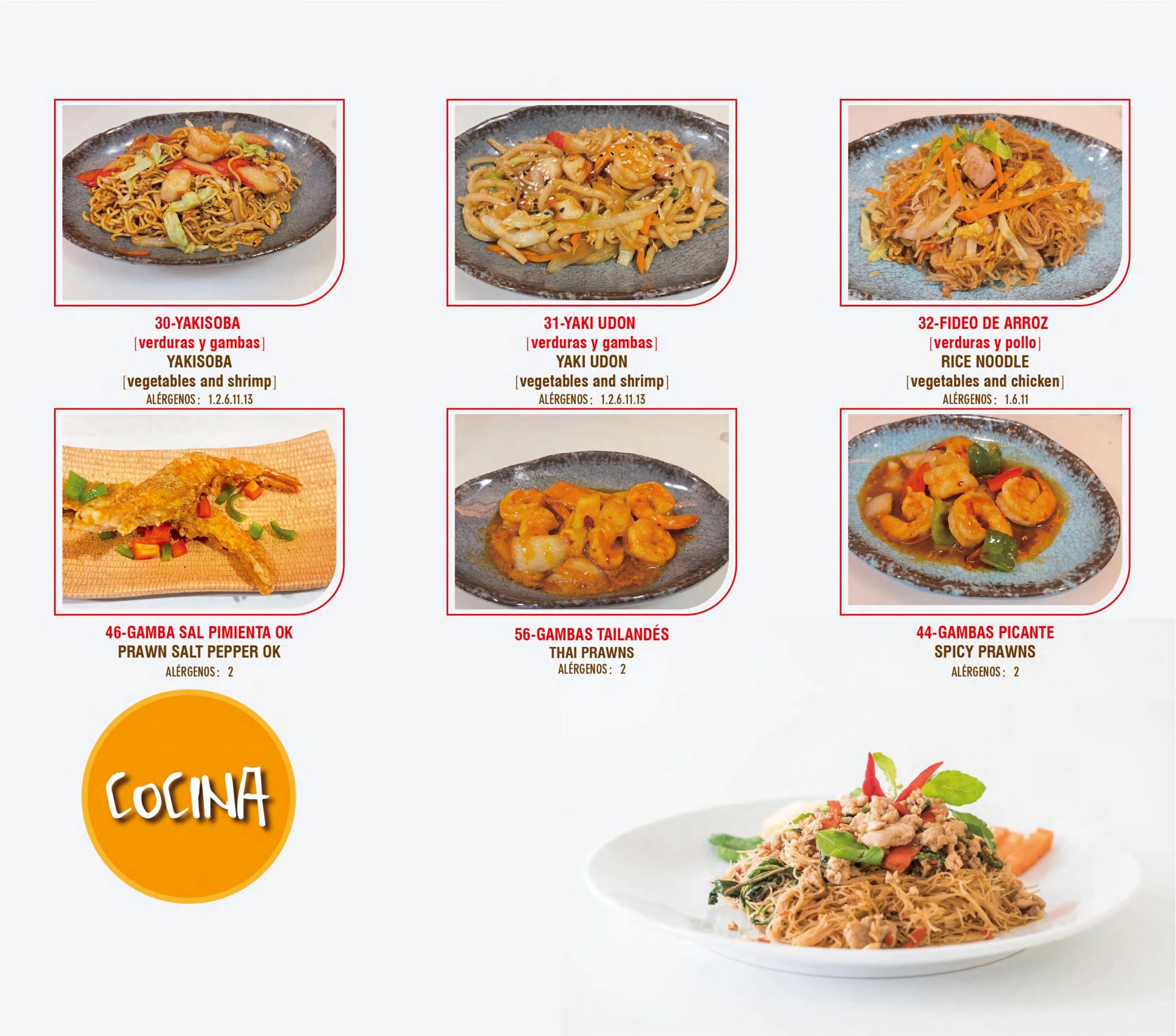 Hanaki Torrevieja menu dia – Hanaki sushi